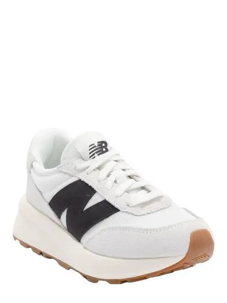 NEW BALANCE 370 Sneaker - Sea Salt/black Cement