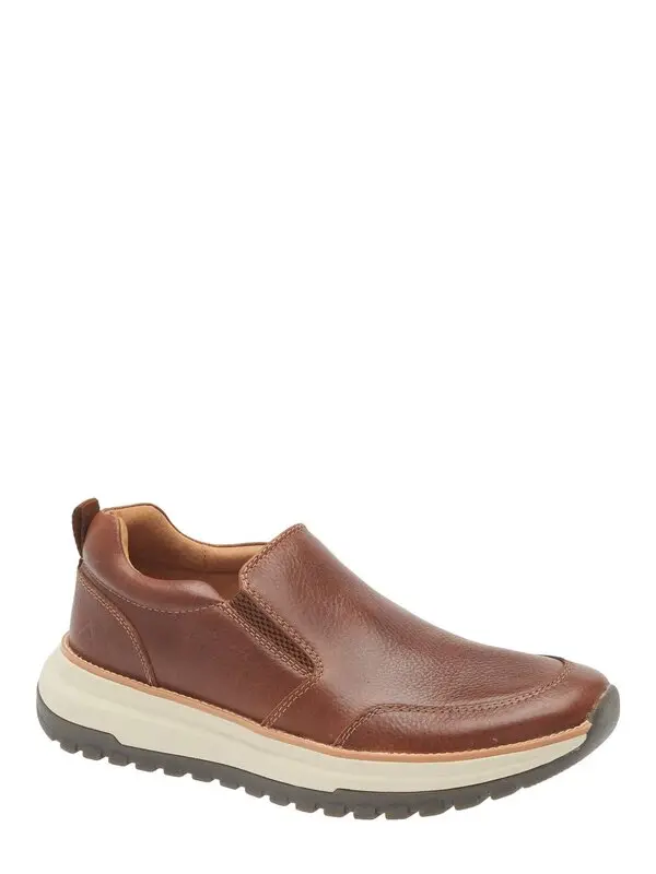 ALIGN Waterproof Leather Sneaker - Sturdy Brown