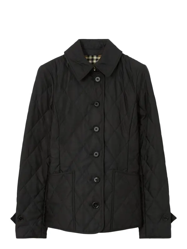 Burberry Quilted Thermoregulated Jacket - Black