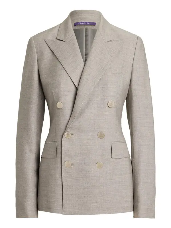 Ralph Lauren Cashmere Camden Blazer - Grey