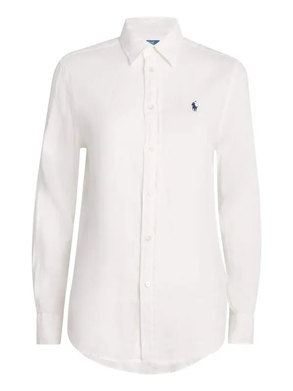 Polo Ralph Lauren Linen Classic Shirt - White