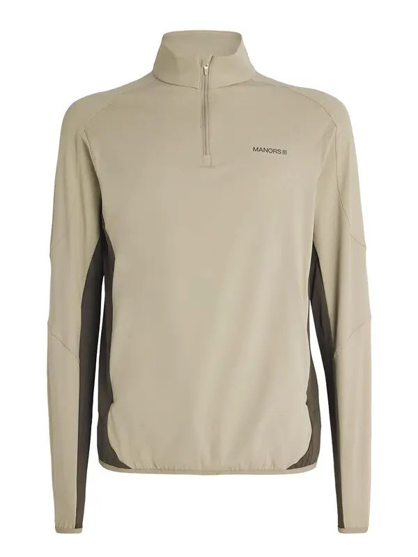MANORS Tech Mid-layer Top - Beige