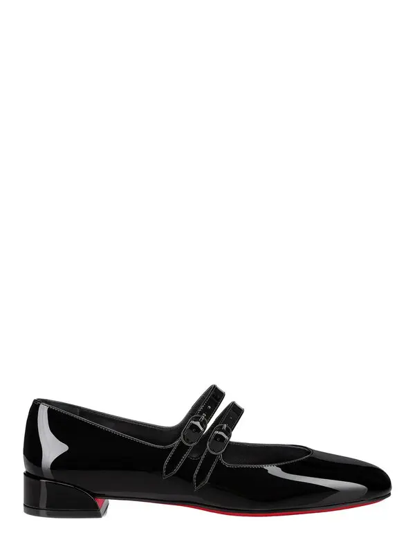 CHRISTIAN LOUBOUTIN Sweet Jane Patent Leather Pumps - Black