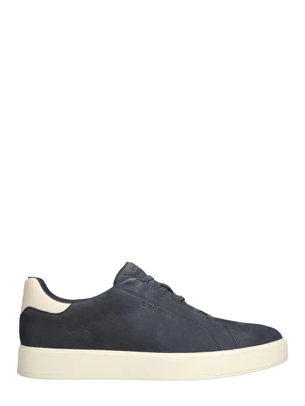 Cole Haan Grandprø Suede Low-top Sneakers - Navy