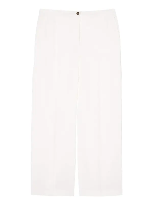 Marina Rinaldi Wide-leg Afosi Trousers - White