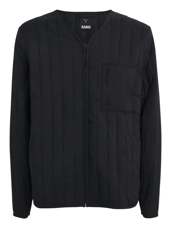 Rains Quilted Liner Jacket - Navy
