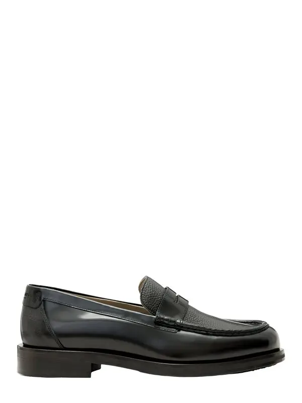 ALLSAINTS Leather Loafers - Black