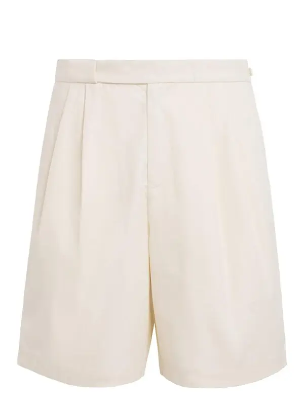 Fred Perry Cotton-blend Twill Tennis Shorts - Beige