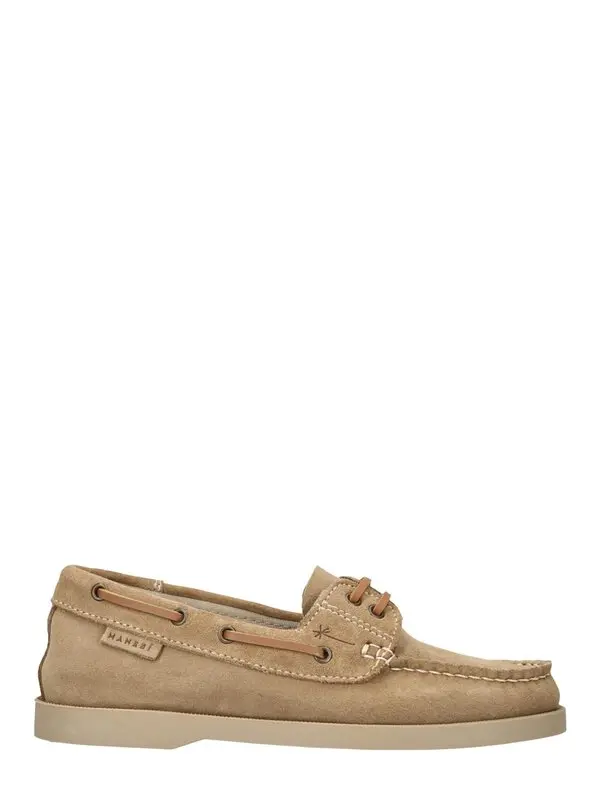 Manebí Boat Shoes - Beige