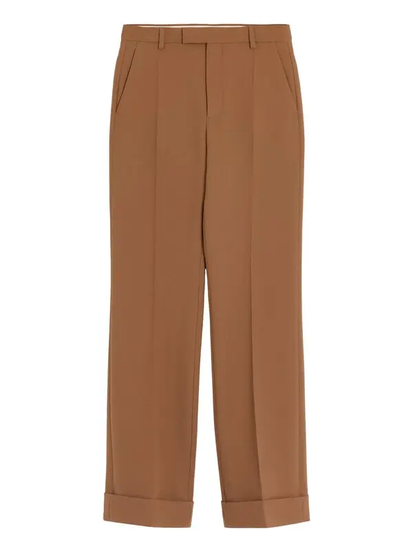 Valentino Garavani Straight-leg Trousers - Brown