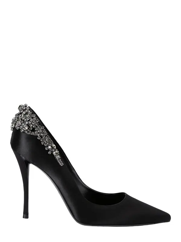 ROGER VIVIER Embellished Efflorescence Pumps 100 - Black