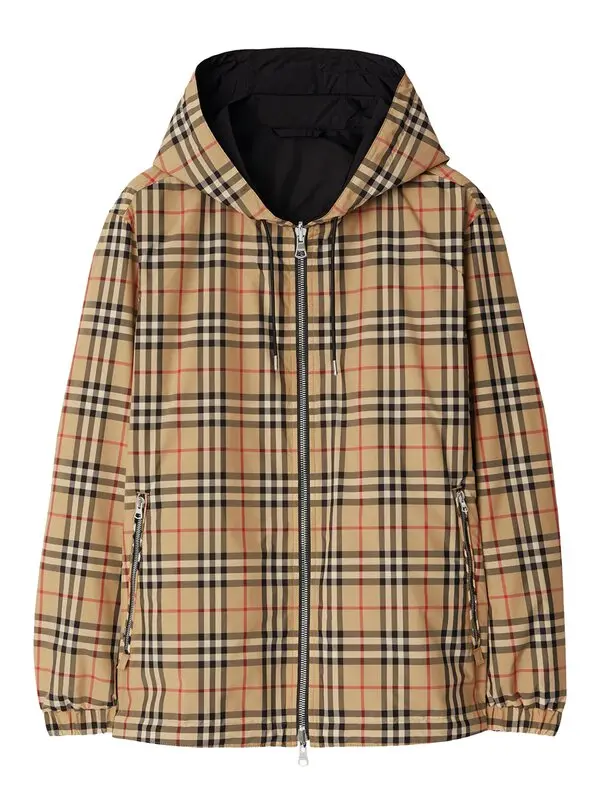 Burberry Reversible Check Jacket - Beige