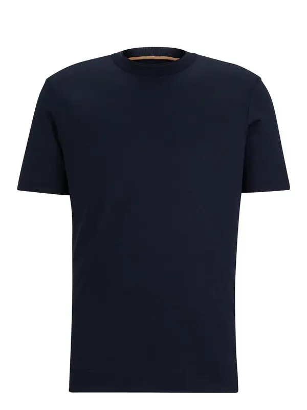 BOSS Double-collared T-shirt - Blue