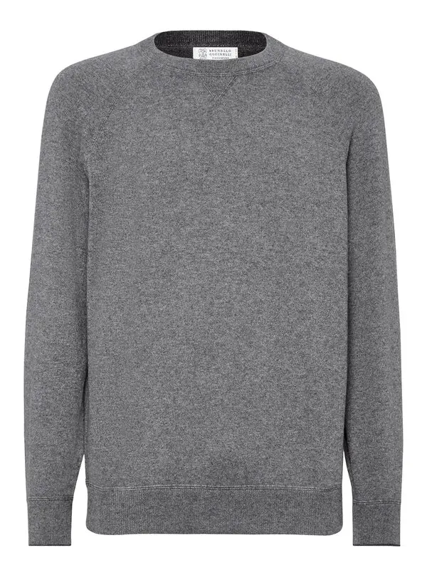 Brunello Cucinelli Cashmere Sweater - Grey