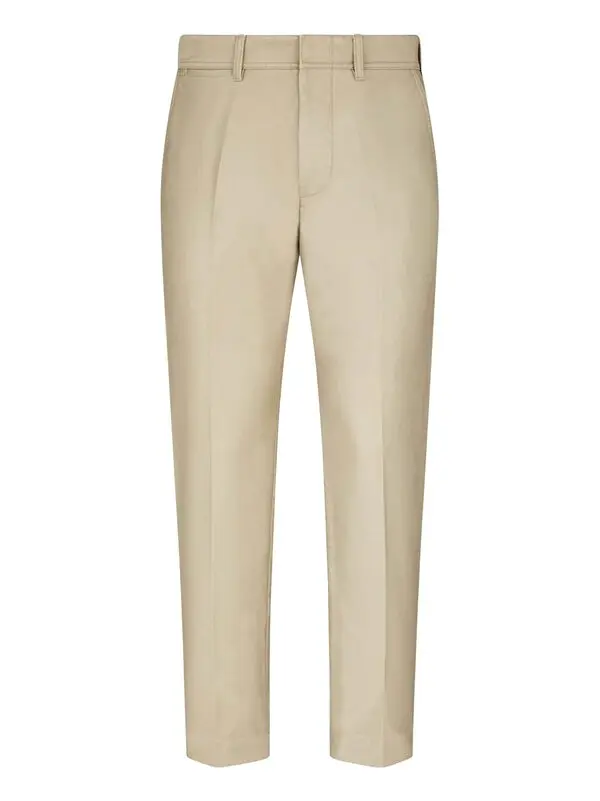 TOM FORD Brushed Cotton Chinos - Beige