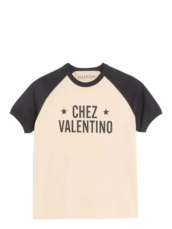 Valentino Garavani Chez T-shirt - Nude