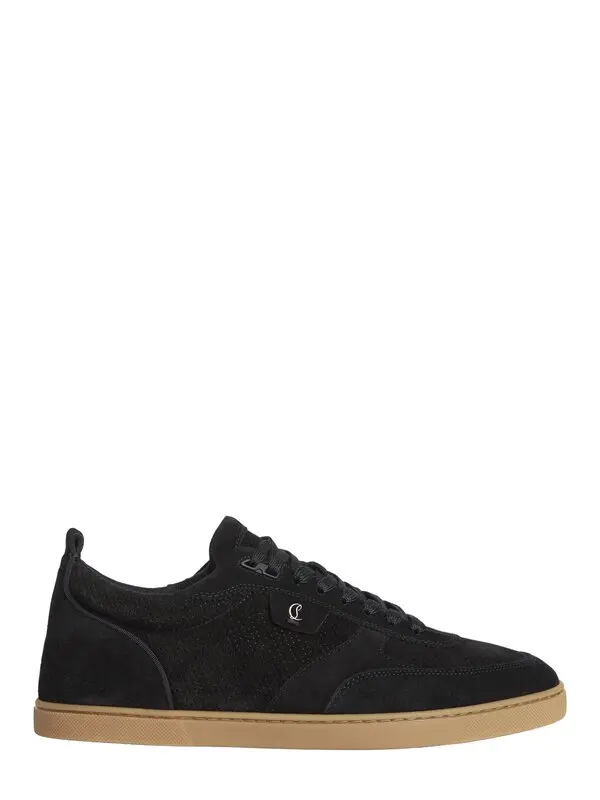 CHRISTIAN LOUBOUTIN Tutti Rui Suede Sneakers - Black