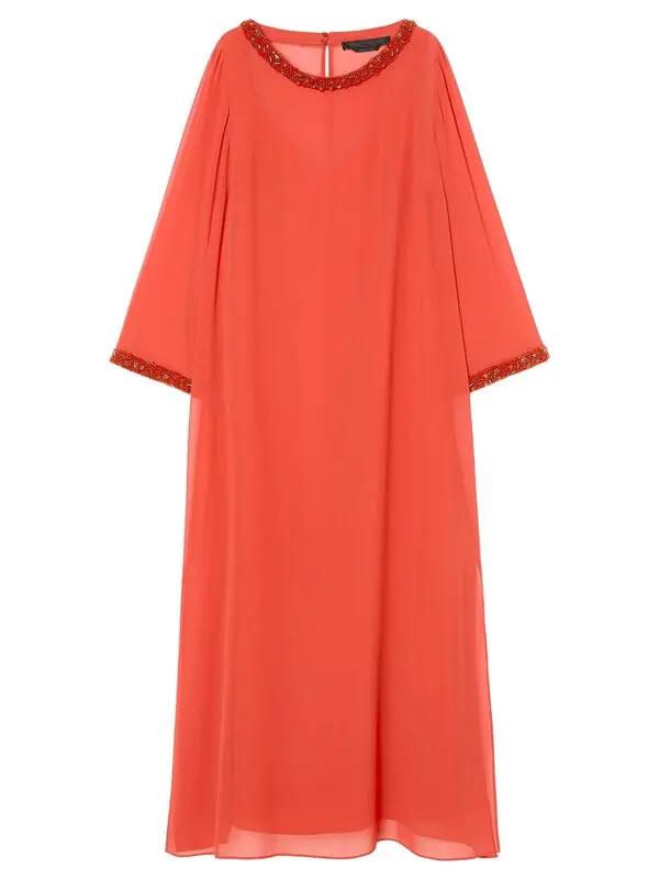 Marina Rinaldi X Dima Ayad Embellished Boris Maxi Dress - Red