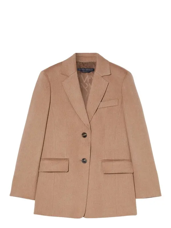 Marina Rinaldi Wool Blazer - Beige