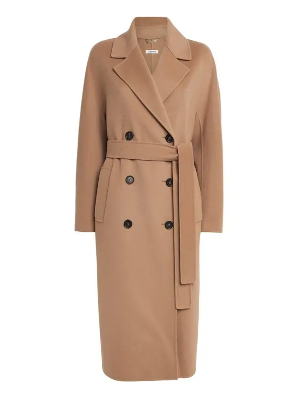 Max Mara Water-repellent Midi Trench Coat - Beige