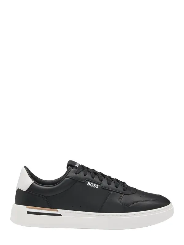 BOSS Leather Sneakers - Black