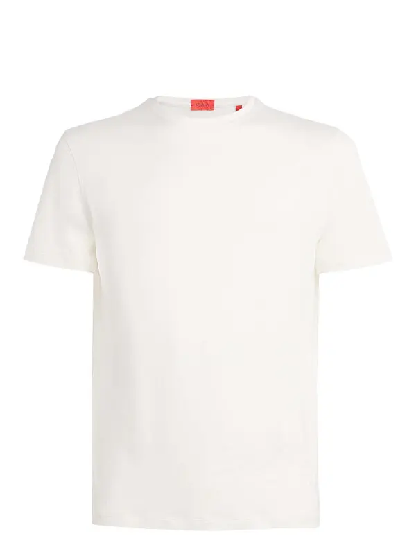 Isaia Cotton T-shirt - White