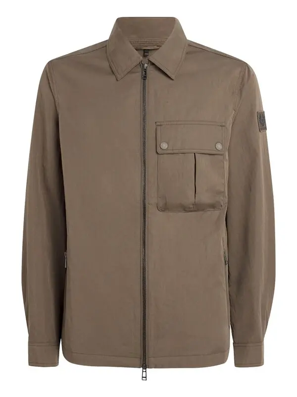 Belstaff Water-repellent Drome Overshirt - Brown