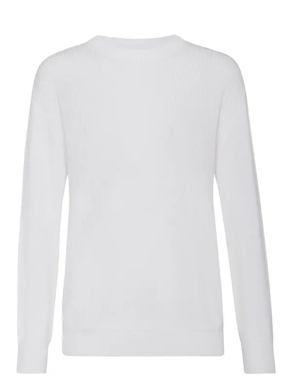 Brunello Cucinelli Cotton Sweater - White