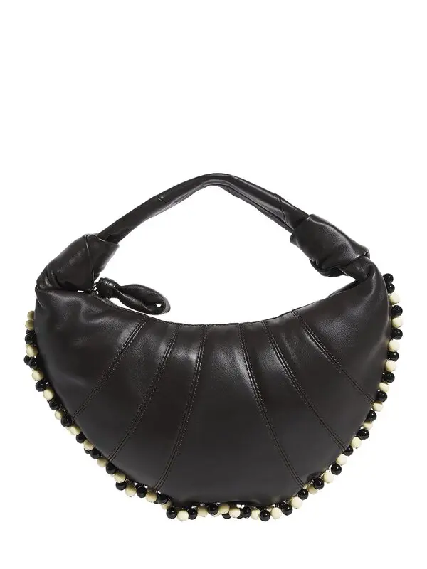 LEMAIRE Mini Fortune Croissant Shoulder Bag - Brown