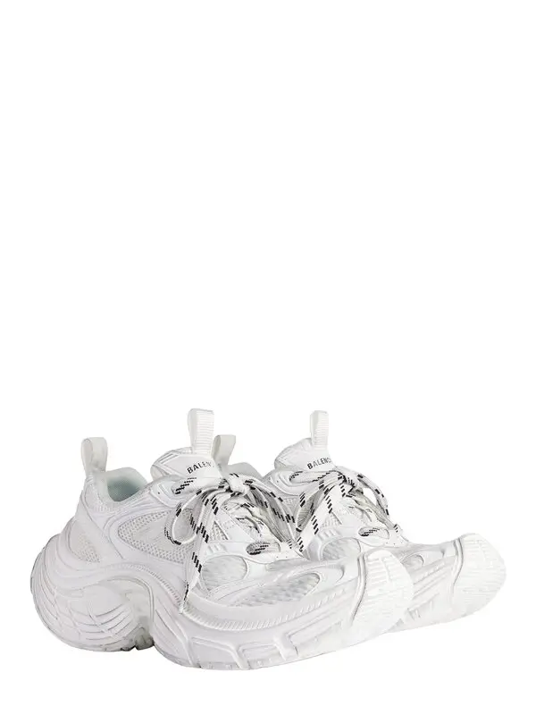 Balenciaga 6xl Lace-up Sneakers - White