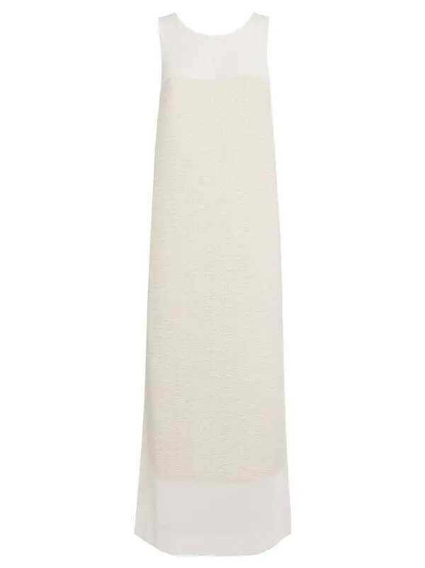 Khaite Knitted Miriele Midi Dress - Ivory