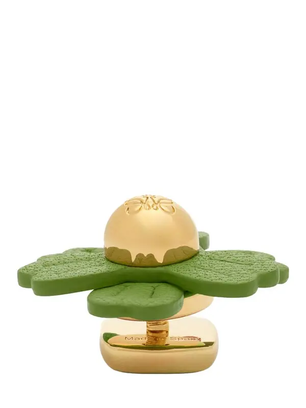 Loewe X Paula's Ibiza Calfskin Flower Pin Charm - Green