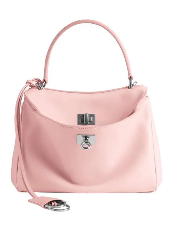Balenciaga Mini Leather Top-handle Rodeo Bag - Pink
