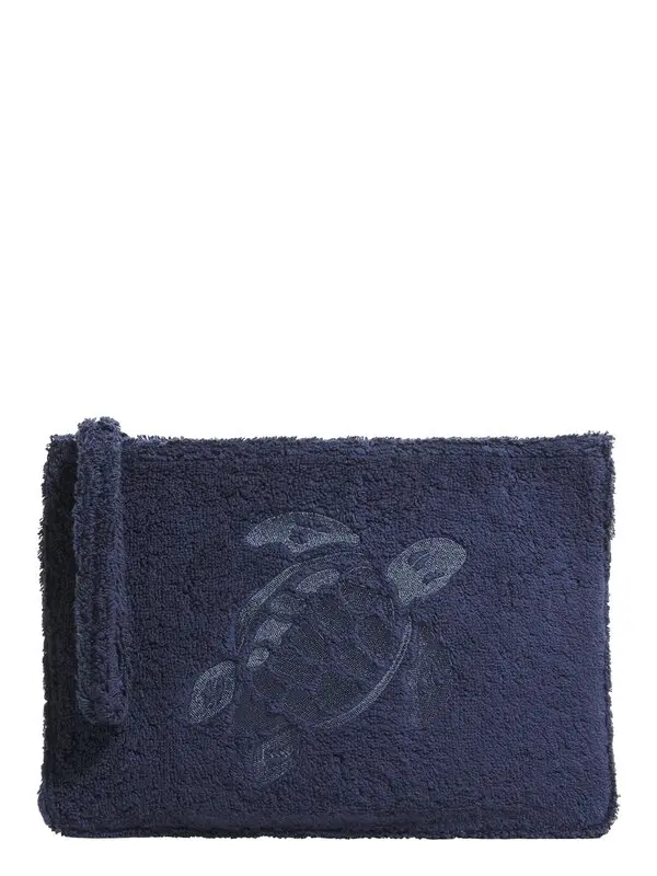 Vilebrequin Terry Polette Pouch - Navy