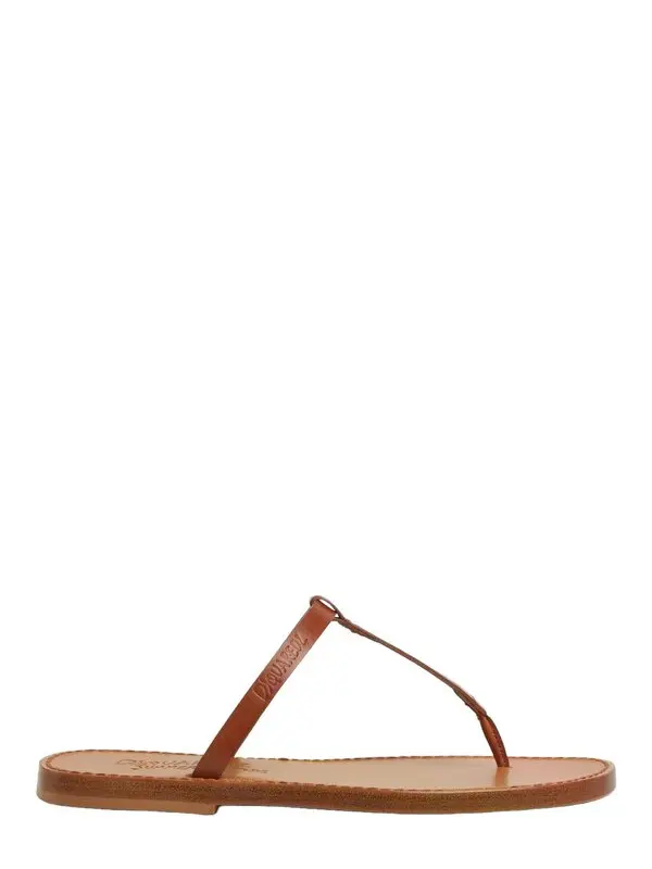Dsquared2 Leather Sandals - Brown