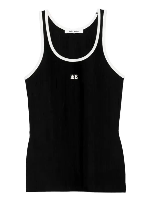 WALES BONNER Tank Top - Black