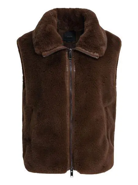 Pinko Sleeveless Jacket - Brown