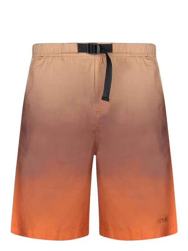 MSGM Cotton Bermuda Shorts - Beige