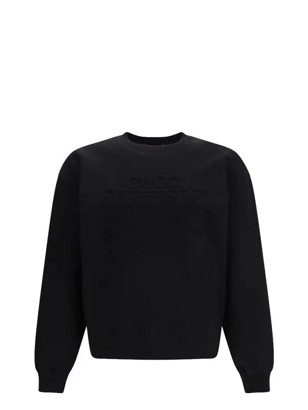 Gucci Cotton Sweatshirt - Black