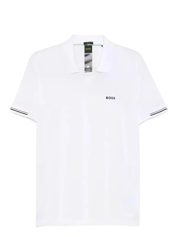 BOSS Technical-jersey T-shirt - White