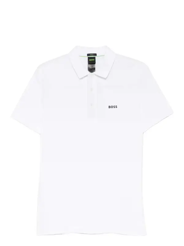 BOSS Paddy Polo Shirt - White