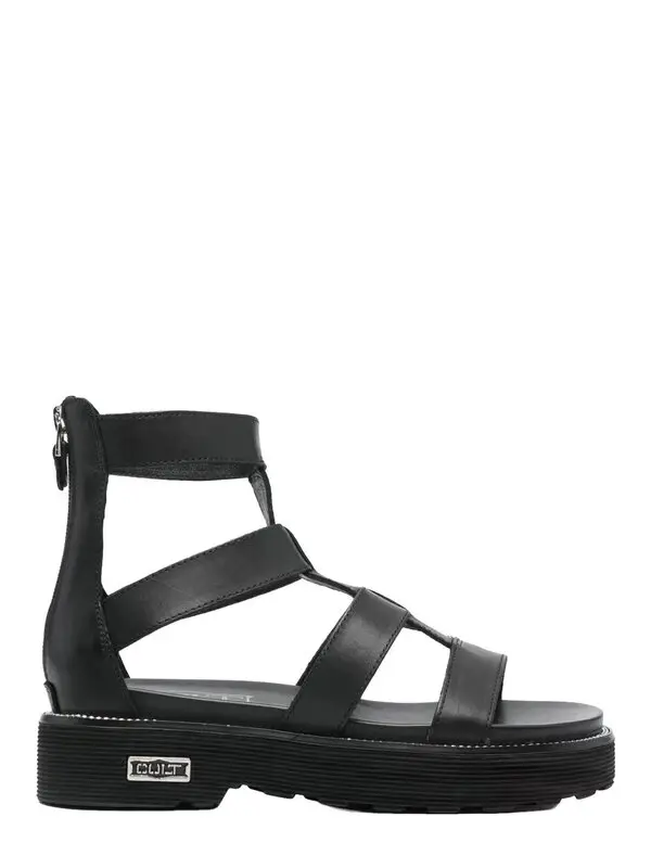 CULT Ziggy Buckled Sandals - Black