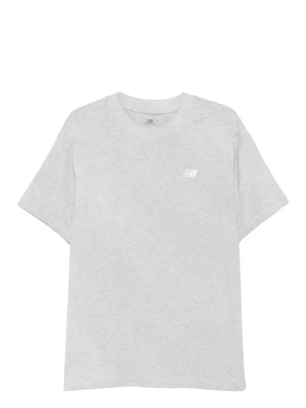 NEW BALANCE Cotton T-shirt - Grey