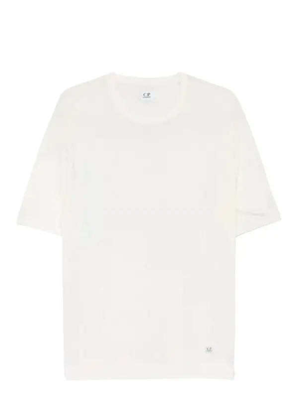 C.P. COMPANY Knitted T-shirt - White