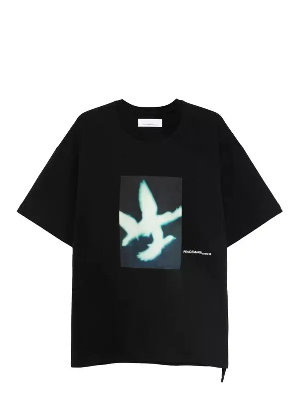 PEACEMAKER OAMC Dark Flower T-shirt - Black