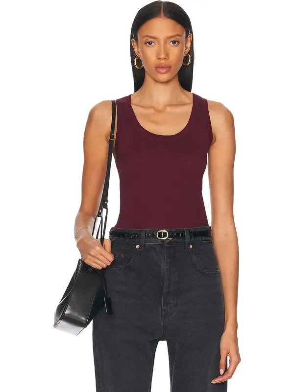 Saint Laurent Tank Top - Bordeaux