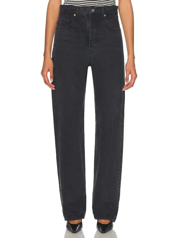 Saint Laurent Wide Leg Jeans - Used Paris Black