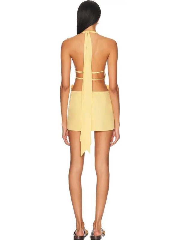 SIEDRES Sigrid Dress - Yellow