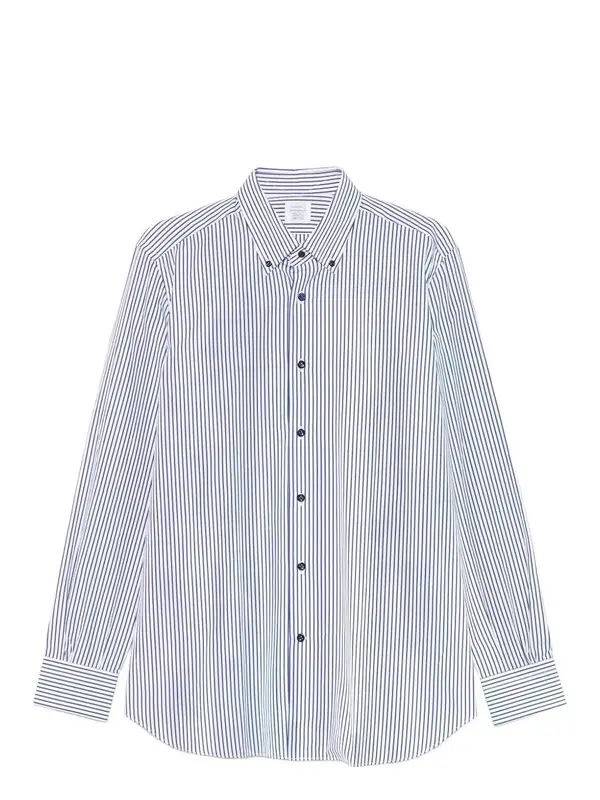 MAZZARELLI Striped Shirt - White