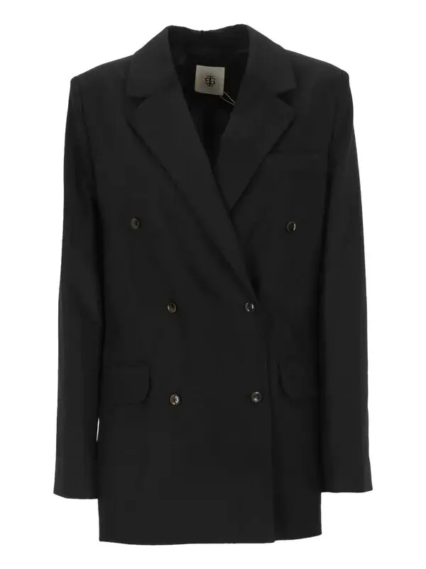 THE GARMENT Double-breasted Blazer - Black